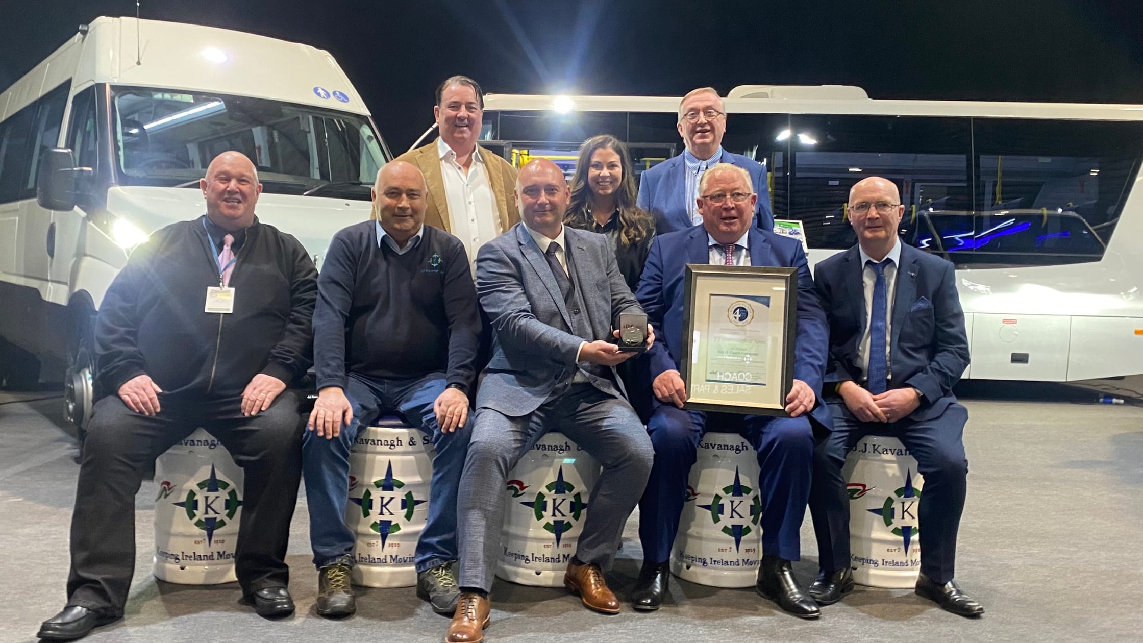 All-Ireland Bus & Coach Company Of The Year 2023 - Coach Sales, Servicing & Parts - JJ Kavanagh