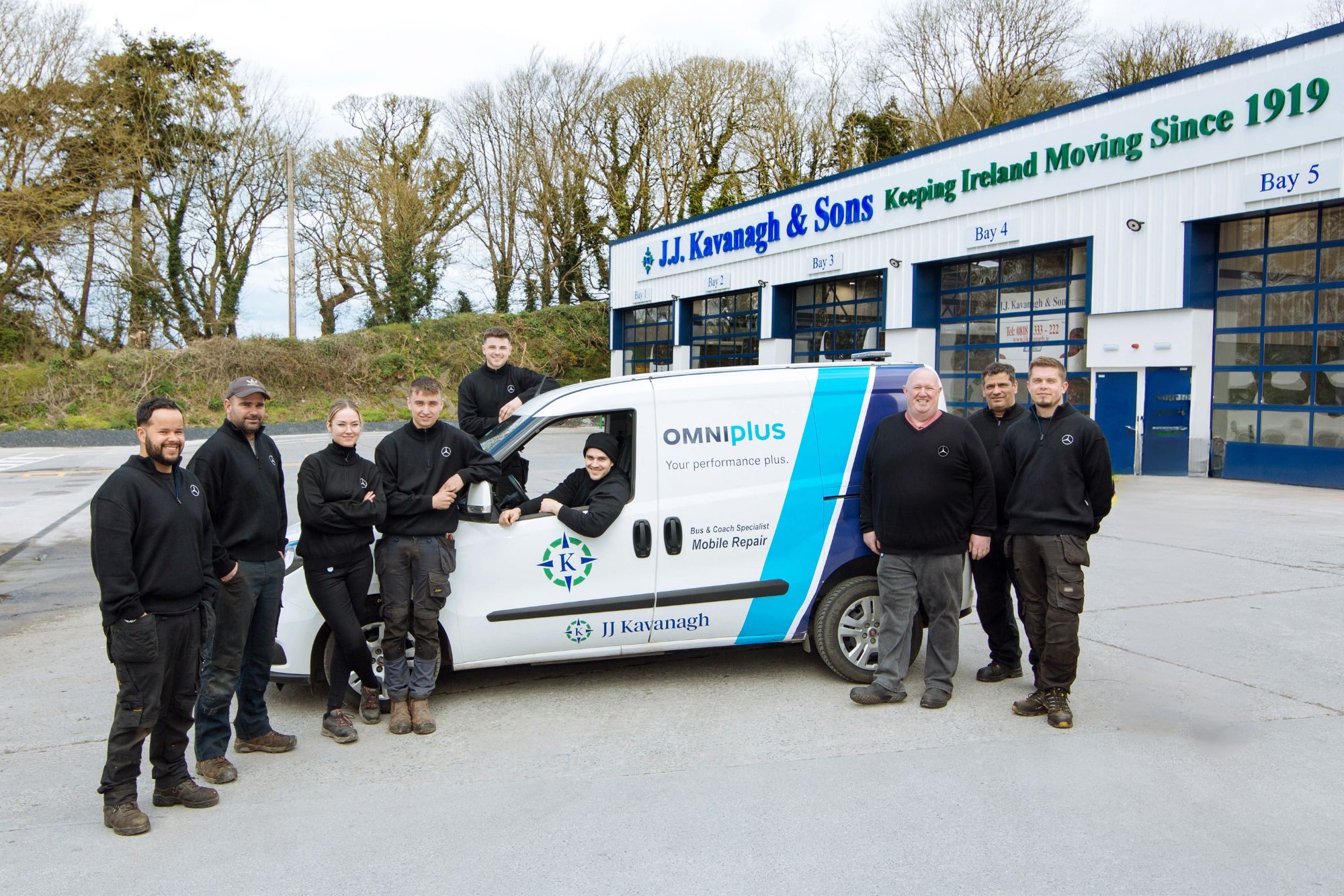 Coach Sales, Servicing & Parts - JJ Kavanagh